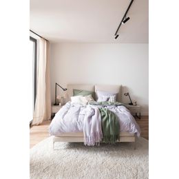 Schöner Wohnen Kollektion Wendebettwäsche "Play", lila, B/L: 200cm x 200cm, 1 Stk., 2 Stk., Renforcé, B/L: 80cm x 80cm & 80cm x 80cm, 3 Stk., Renforcé, 100% Baumwolle, SCHÖNER WOHNEN-KOLLEKTION, Bettwäsche, aus reiner Baumwolle und kleinem Stehsaum