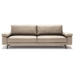 3-Sitzer "CR.450 elegantes Designsofa mit hohem Sitzkomfort", wei&szlig; (perlwei&szlig;), B:220cm H:85cm T:95cm, CREATION BY ROLF BENZ, Sofas