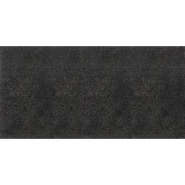 Teppich TURTLE MAT "Grey", grau, B:75cm H:8mm L:150cm, Baumwolle, Teppiche, Teppich