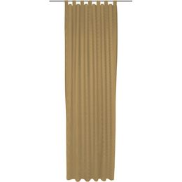 Vorhang Adam "Uni Collection", gelb (curry), B:142cm H:315cm, Baumwolle (Bio-Baumwolle), Gardinen, Blickdichter aus 100% Bio-Baumwolle