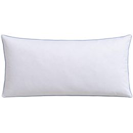 Federkissen Hanse by RIBECO "Lina", weiß, B:40cm L:80cm, Bezug: 100% Baumwolle. Füllung: 90% Entenfeder, 10% Entendaune, Kopfkissen