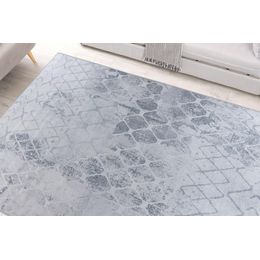 Teppich Arte Espina "Prayer 600", grau, B:160cm H:5mm L:230cm, Polyester, Teppiche, Teppich