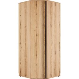 Schrankmodule GAMI "Enzo", braun (natur), B:96cm H:235cm T:96cm, Spanplatte, Schränke, Verschiedene Module einfach zu kombinieren