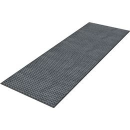 Läufer "Duo Denim", grau, B:60cm H:9mm L:180cm, Polyamid, wash+dry by Kleen-Tex, Teppiche, Schmutzfangläufer, rutschhemmend, In- und Outdoor geeignet, waschbar