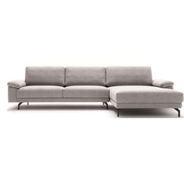 Ecksofa "CR.450 elegantes Designsofa mit hohem Sitzkomfort", beige (graubeige, natur), B:274cm H:95cm T:178cm, CREATION BY ROLF BENZ, Sofas, Ecksofa