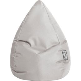 Sitzsack MAGMA HEIMTEX "BeanBag BRAVA L", grau, B:90cm, Bezug: 100% Polyester, Sitzsäcke