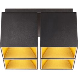 Nordlux Deckenstrahler "Ethan", schwarz, H: 11,99cm, 1 Stk., Leuchten, wechselbares Standard GU10 Leuchtmittel, nicht enthalten