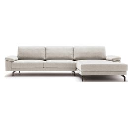 Ecksofa "CR.450 elegantes Designsofa mit hohem Sitzkomfort", grau (seidengrau), B:274cm H:95cm T:178cm, CREATION BY ROLF BENZ, Sofas, Ecksofa