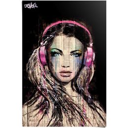 Poster Reinders "DJ Girl Loui Jover", bunt (farbe bild(er): mehrfarbig), B:61cm H:91,5cm, Papier, Bilder, Poster