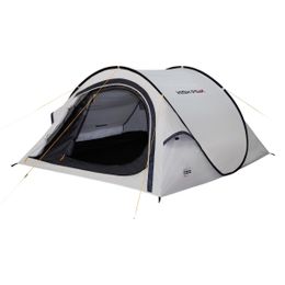 Wurfzelt High Peak "Boston 2", grau (aluminium,, dunkelgrau), Zelte, Kinder, B/H/L: 130cm x 95cm x 250cm, B:130cm H:95cm L:250cm