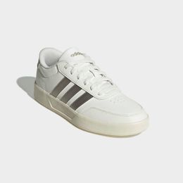 Sneaker adidas Sportswear "BREAKNET 3.0", Gr. 39, core weiß, cyber metallic, sanftes weiß, Synthetik, Schuhe