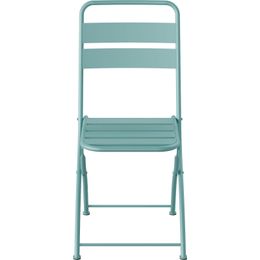 Klappstuhl Essentials "Breeze", blau, B:43cm H:87,5cm T:54cm, Stahl, Stühle, blau