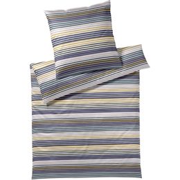 Bettwäsche Elegante "Rio", lila (flieder), B/L: 155cm x 220cm, 1 Stk., 1 Stk., Satin, B/L: 80cm x 80cm, 2 Stk., Satin, Obermaterial: 50% Baumwolle, 50% Viskose, Bettwäsche, angenehmes Hautgefühl