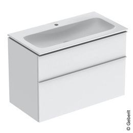Geberit iCon Schrank mit Waschtisch, 2 Auszüge, 502337013,