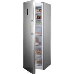 Amica Gefrierschrank "GSN 328 150 E", Energieeffizienz: E (A-G), silber (edelstahl optik), B:59,5cm H:185,5cm T:71,2cm, Gefrierschränke