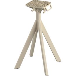 Untergestell Essentials "Infinity", beige (sandfarben), B:60cm H:72cm T:60cm, Stahl, Untergestelle, Esstisch-Zubeh&ouml;r M&ouml;belfu&szlig;, niedrig