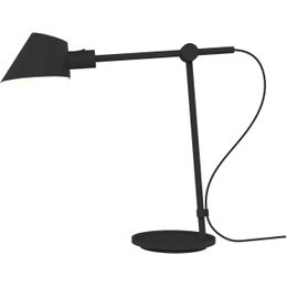 Tischleuchte "STAY", schwarz, 1, Ø 15cm H: 68cm, design for the people, Leuchten, Gelenkarm flexibel verstellbar, Schreibtischlampe