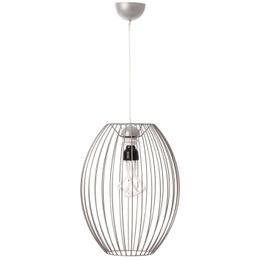 Kayoom Hängeleuchte "Hängelampe Olivia 110", silber, 1, H: 41cm, 1 Stk., Leuchten, minimalistisch, modern, harmonisch