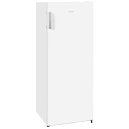 Exquisit Gefrierschrank "GS231-NF-H-010E inoxlook", Energieeffizienz: E (A-G), weiß, B:56cm H:143,4cm T:56,5cm, Gefrierschränke, 155 L Volumen, NoFrost, Schnellgefrieren, 4 Sterne
