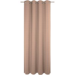 Vorhang Adam "Uni Collection", beige, B:142cm H:395cm, Baumwolle (Bio-Baumwolle), Gardinen, Blickdichter aus 100% Bio-Baumwolle