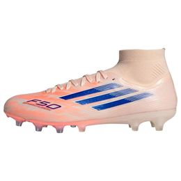 adidas Performance Fu&szlig;ballschuh 'F50 Sparkfusion Pro' Damen Gr&ouml;&szlig;e 44 dunkelblau / pfirsich / lachs