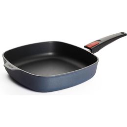 Schmorpfanne WOLL MADE IN GERMANY "Diamond Lite", schwarz, B:26cm H:6,2cm L:26cm Ø:26cm, Pfannen, von Hand gegossen, Made in Germany
