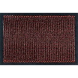Fu&szlig;matte Astra "Saphir 617" Gr. 16, rot, B:60cm H:7mm L:90cm, Kunstfaser, Teppiche, Fu&szlig;matte, Schmutzfangmatte, In -und Outdoor geeignet