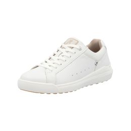 Sneaker Rieker "Rieker Sneaker Glattleder", Damen, Gr. 41, weiß, Glattleder, Schuhe