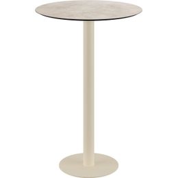 Klapptisch Essentials "Urban", beige (sand, moonstone, sandfarben), B:70cm H:109,2cm T:70cm, Pulverbeschichteter Stahl, Tische, in verschiedenen Ausführungen