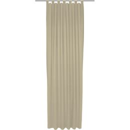 Vorhang Adam "Uni Collection light", beige, B:142cm H:205cm, Baumwolle (Bio-Baumwolle), Gardinen, aus 100% Bio-Baumwolle