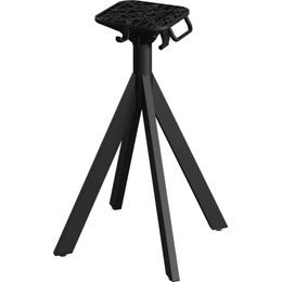 Untergestell Essentials "Infinity", schwarz, B:60cm H:72cm T:60cm, Stahl, Untergestelle, Esstisch-Zubeh&ouml;r M&ouml;belfu&szlig;, niedrig