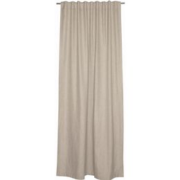 Vorhang Esprit "Baia", beige (natur), B:140cm H:250cm, Polyester, Gardinen, HxB: 250x140