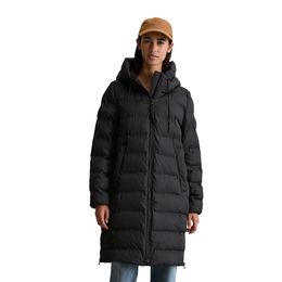 Marc O'Polo Daunenmantel MARC O'POLO DENIM "mit wasserabweisender Oberfläche", Damen, Gr. M, schwarz, Obermaterial: 100% Polyester; Füllung: 100% Polyester; Futter: 100% Polyester, unifarben, regular fit, Mäntel