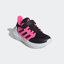 Sneaker adidas Sportswear "TENSAUR RUN 2.0 KIDS", Gr. 33, schwarz (core schwarz, core schwarz, lucid pink), Synthetik, Textil, Schuhe