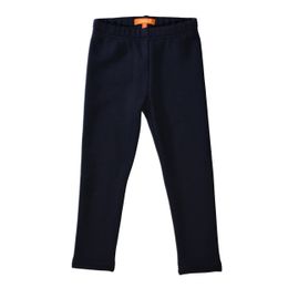 Thermohose STACCATO, Mädchen, Gr. 104/110, Normalgrößen, blau (marine), Oberstoff: 65% Polyester, 30% Baumwolle, 5% Elasthan., unifarben, Basic, normal, Hosen, gefüttert