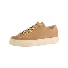 Paul Green Damen Sneaker "Paul Green Sneaker Veloursleder", Gr. 42hellbraun, Veloursleder, Schuhe