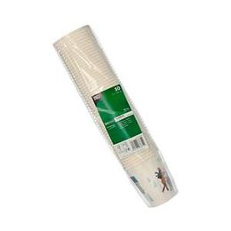 50 Papstar Einweg-Trinkbecher Hello Winter 0,2 l