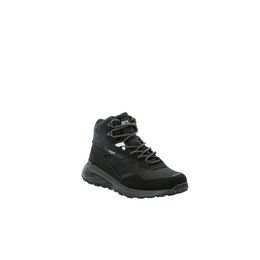 Wanderschuh Jack Wolfskin "DROMOVENTURE TEXAPORE MID W", Gr. 38, grau (phantom), Synthetik, Textil, Sportlich, Schuhe, Wasserdicht, Trekkingschuh