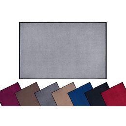 Fu&szlig;matte Hanse Home "Triton" Gr. 13, silber (silberfarben), B:90cm H:7mm L:150cm, Polypropylen (PP), Teppiche, Fu&szlig;matte, Schmutzfangmatte, T&uuml;rmatte, In- und Outdoor, L&auml;ufer, waschbar