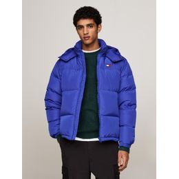 Steppjacke Tommy Jeans "TJM ALASKA PUFFER EXT", Herren, Gr. XXL, blau (bright blau), Web, Obermaterial: 100% Polyester, Casual, Jacken