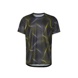 T-Shirt TRIGEMA "TRIGEMA COOLMAX Sport T-Shirt", Damen, Gr. M, schwarz, 100% Polyester (recycelt), Shirts