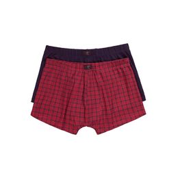 JP1880 Boxer shorts male Red, Black size 6XL