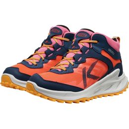 Keen Damen Outdoorschuh "ZIONIC MID WP", Gr. 37naval academy, nasturtium, Synthetik, Textil, Schuhe, wasserdicht
