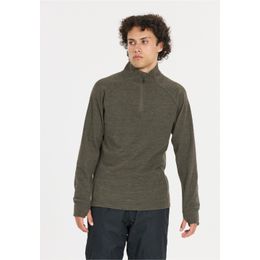 Funktionsshirt WHISTLER "Kajsa", Herren, Gr. M, grau (anthrazit), 90% Polyester, 10% Elasthan, unifarben, normal, ohne Ausschnitt, Shirts, mit atmungsaktiven Eigenschaften
