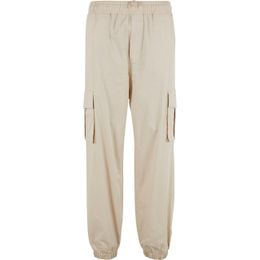 Cargohose DEF "DEF DEF Jumpa Cargopants", Herren, Gr. L, US-Größen, beige, 100% Polyester, unifarben, normal, Hosen