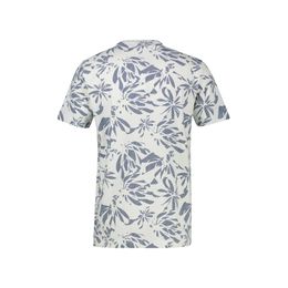 T-Shirt Lerros "Lerros", Herren, Gr. 5XL, weiß (broken weiß), 95% Baumwolle, 5% Elasthan, Rundhals, Shirts