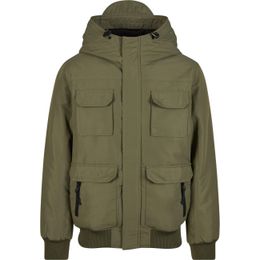 Allwetterjacke Brandit "Brandit Brandit Men Exploration Jacket", Herren, Gr. M, grün (olive), 100% Polyester, unifarben, normal, ohne Ausschnitt, Jacken