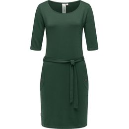 Ragwear Kleid Damen Größe 42 dunkelgrün Winterkleid