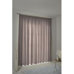 Vorhang Adam "Little Parrot" Gr. 2, braun (dunkelbraun), B:145cm H:175cm, Jacquard, Baumwolle (Bio-Baumwolle), Gardinen, aus 100% Bio-Baumwolle