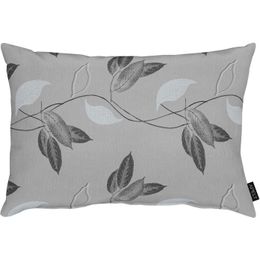 Dekokissen Apelt "Valerie" Gr. 1, anthrazit, grau, gemustert, B:40 H:5 L:60, Polyester, Dekokissen_Sitzkissen_Kissenhüllen, Kissenhülle mit Füllung, 1 Stück